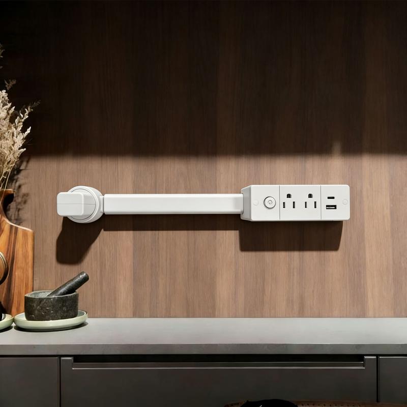 Outlet Extender Outlet electrical Mountable Multi Plug Wall Outlet ...