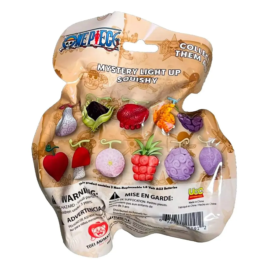 One Piece Devil Fruit - Mystery Light Up Squishy Blind Bag - TikTok Shop
