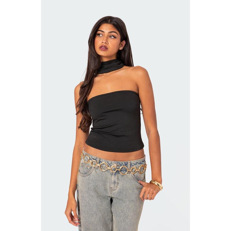 Edikted Women's Alyssia Choker Top