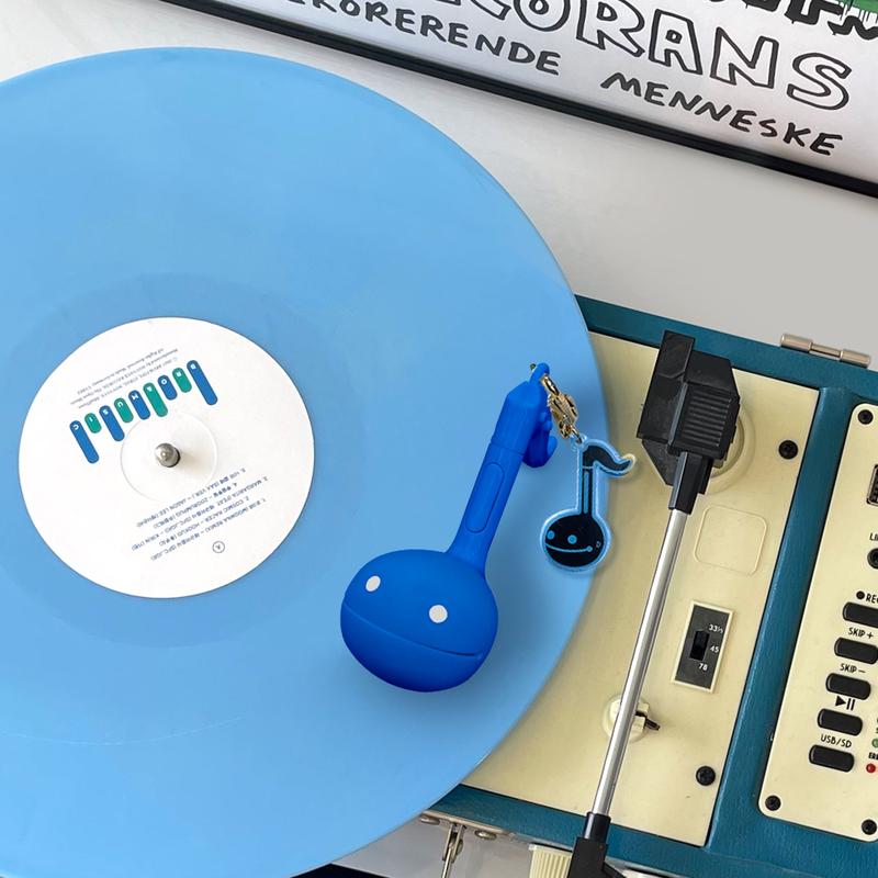 Otamatone Melody [Blue] Portable Mini Size Keychain with 11 Pre ...