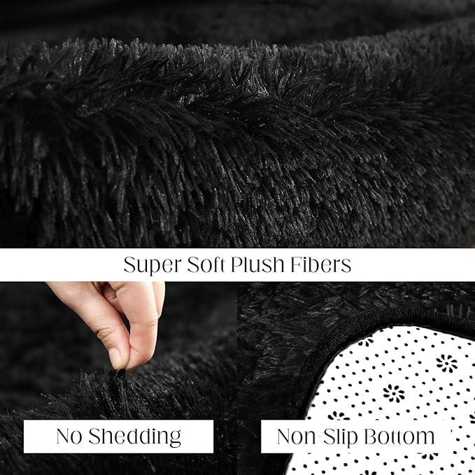 8x10 Plush Shag Area Rug for Living Room & Bedroom - TikTok Shop