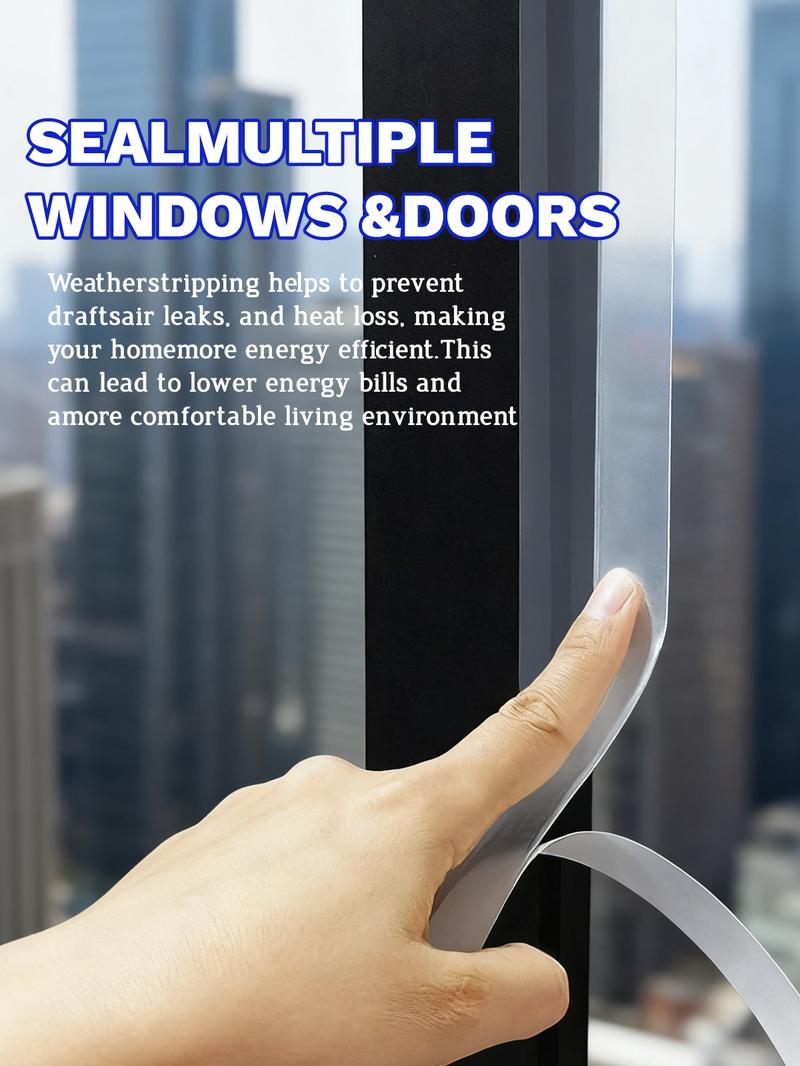 Weather Stripping Door Seal 25 MM/35MM/45 MM * 33FT Insulates ...