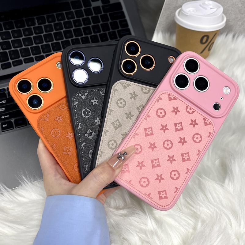 Luxury Leather iPhone 17 16 15 14 13 Pro Max Case Plus High-End ...