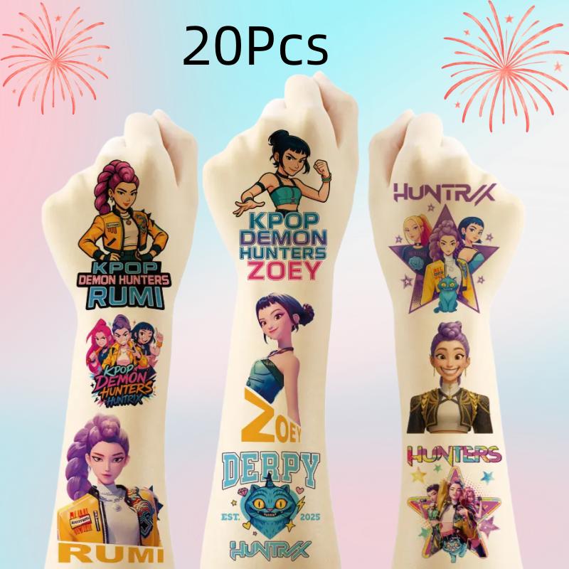 20pcs/set Abstrac Temporary Tattoo Sticker Body Art Tattoo Stickers For ...