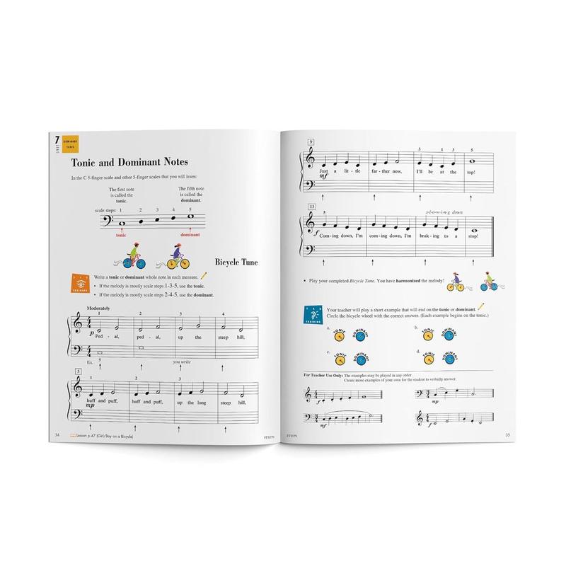 Piano Adventures: Theory Book - Level 1, 2nd Ediiton | Beginner Piano ...