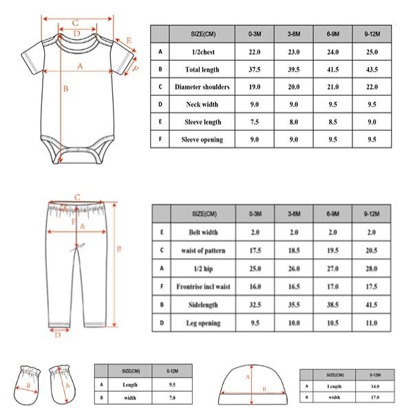 JY.COZY FOR BABY Baby Girl Boy Clothes Unisex Onesie Set 20 Pack 100% ...