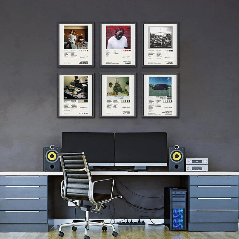 Kendrick Poster Album Cover Limited Edition Paper Posters Set of 6 ...