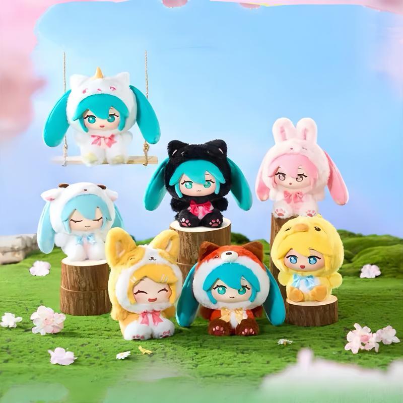 Hatsune Miku Forest Cute Creatures Series Vinyl Plush Doll Blind Box ...