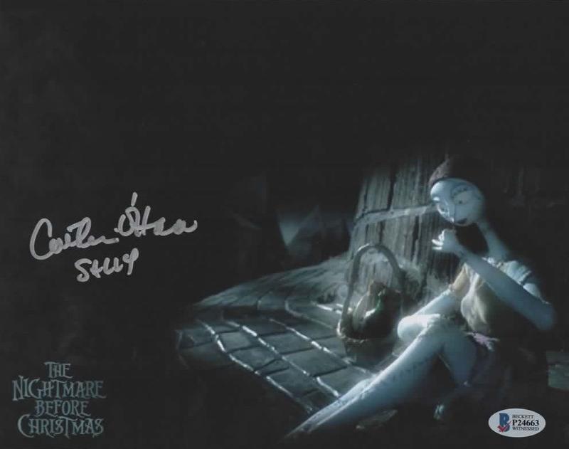 Catherine O'Hara signed 8x10 The Nightmare Before Christmas Sally photo ...