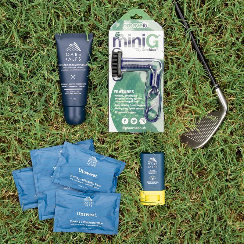 GrooveIt x Oars + Alps Golf Bag Essentials Kit