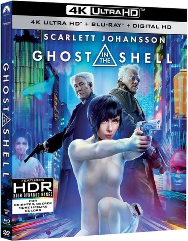 Ghost in the Shell [4K ULTRA HD BLU-RAY MOVIE] With Blu-Ray, 4K ...