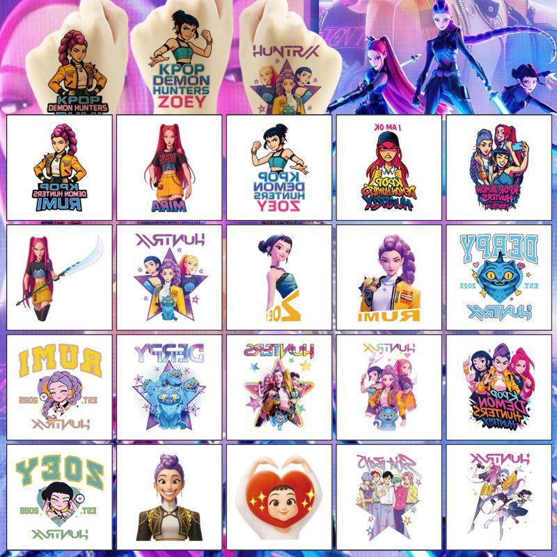 20pcs/set Abstrac Temporary Tattoo Sticker Body Art Tattoo Stickers For ...