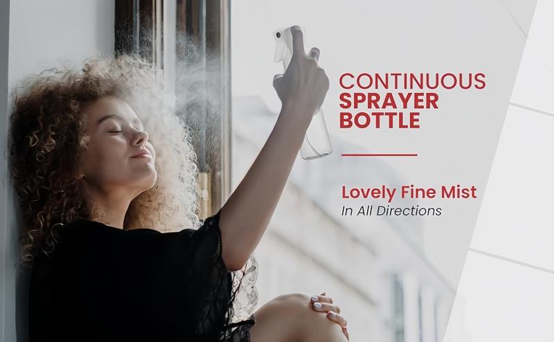 LMMAKE Continuous Mist Spray Bottle Multi-Use Water Spray for ...