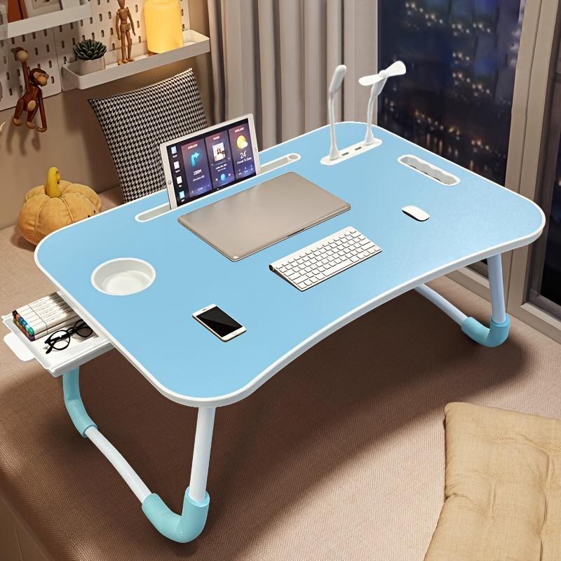 Laptop Bed Desk, Portable Foldable Laptop Table, Lap Desk Tray Table ...