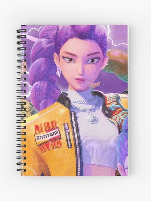 Rumi Kpop Demon Hunters Spiral Notebook - TikTok Shop