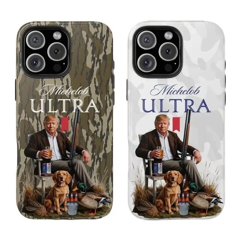 Michelob ULTRA Hunter Donald Trump Camouflage Phone Cases, Michelob ...