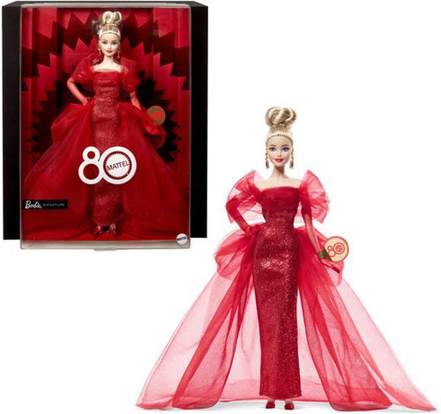 Mattel Collectible - Barbie Signature Mattel 80th Anniversary Doll ...