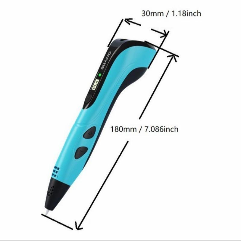 NEW 3D Printing Pen Set, 3D Pen with LCD Display and PLA Filament ...