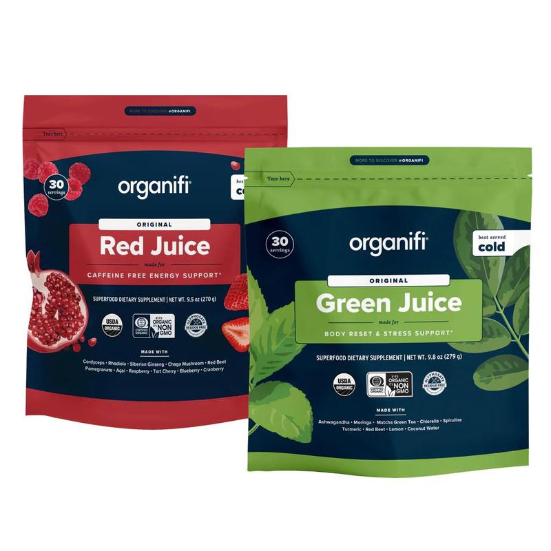 Organifi Daily Energizing Stack - Natural Dietary Supplement ...