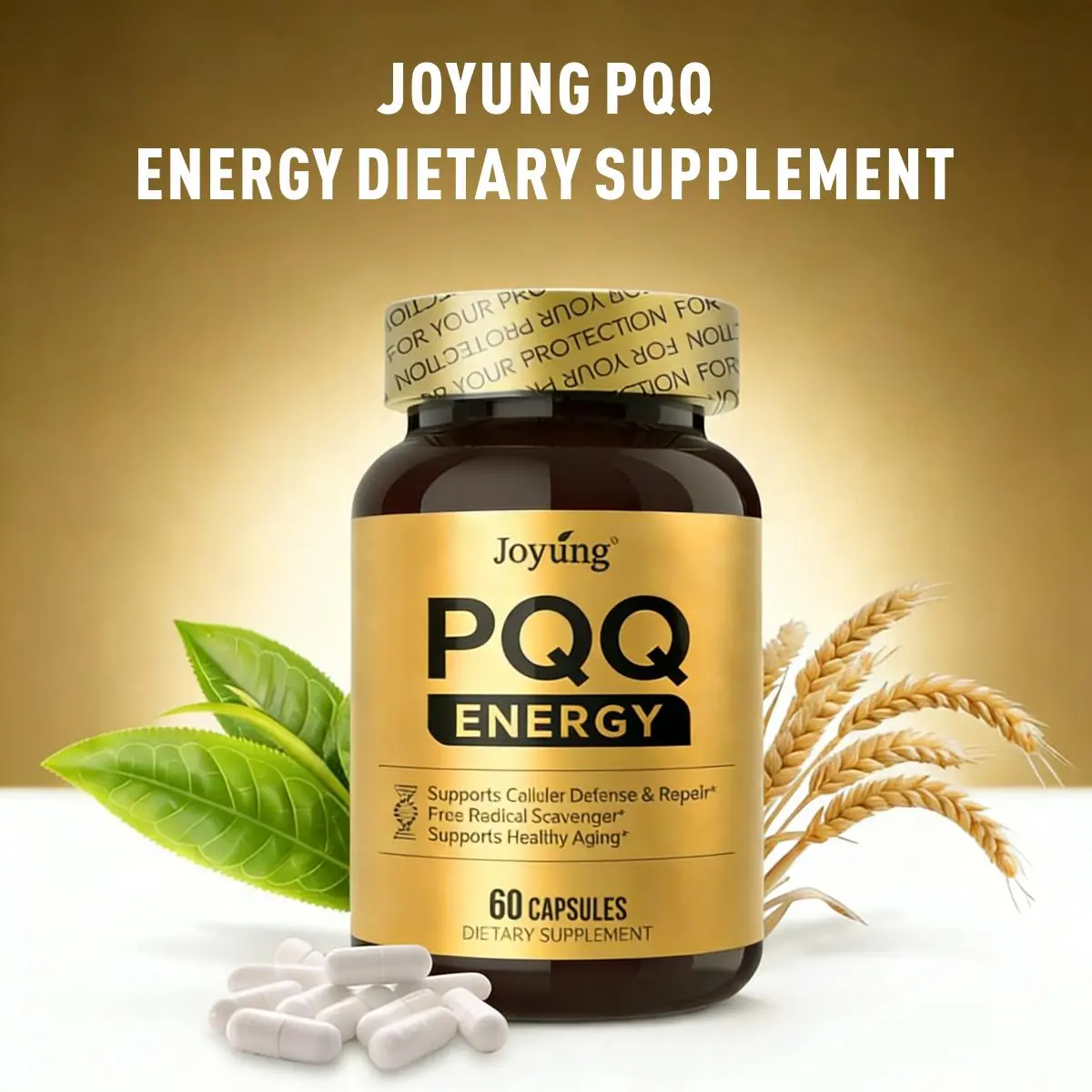 JOYUNG 20mg PQQ Supplement for Healthy Aging | Blended with AKG ...