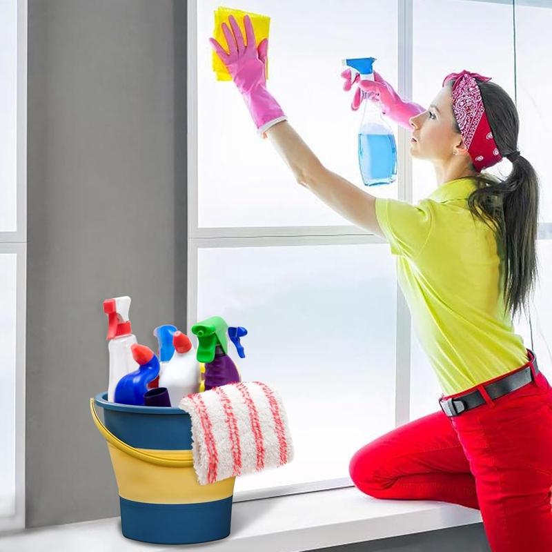 Collapsible Bucket 1.3 Gallon/5L Small Plastic Buckets Household ...