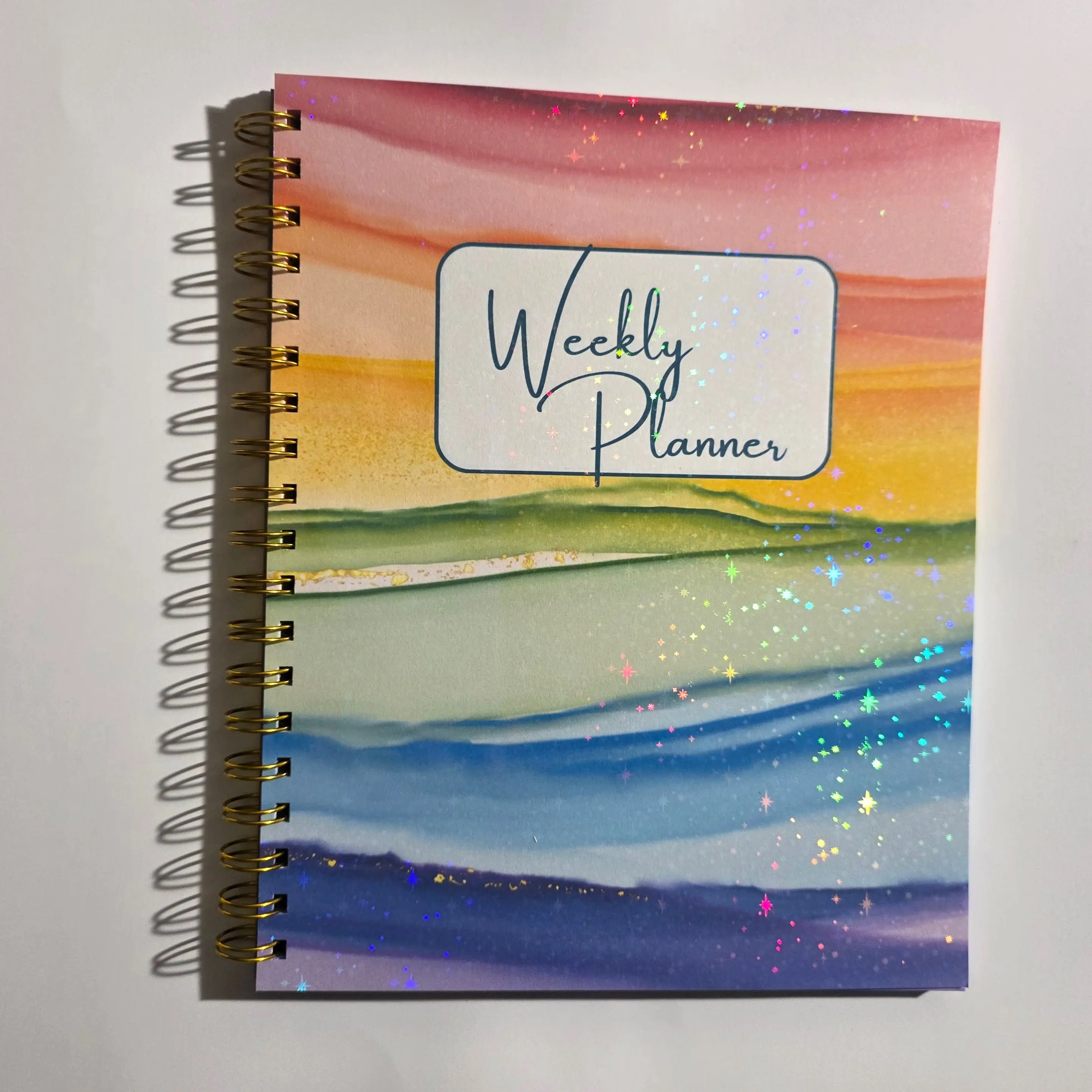Rainbow Weekly Planner - TikTok Shop