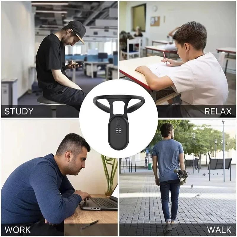 Smart Posture Corrector with Vibration Reminder – Wearable Back ...