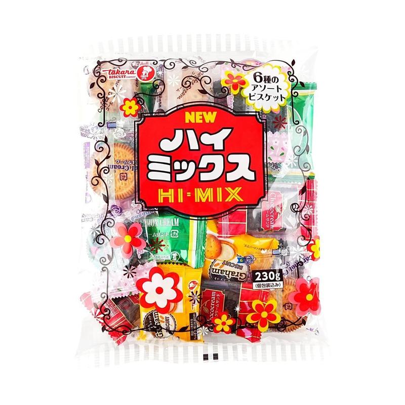 TAKARA Japanese Assorted Cookies 230g - 6 Flavors Caramel Strawberry ...