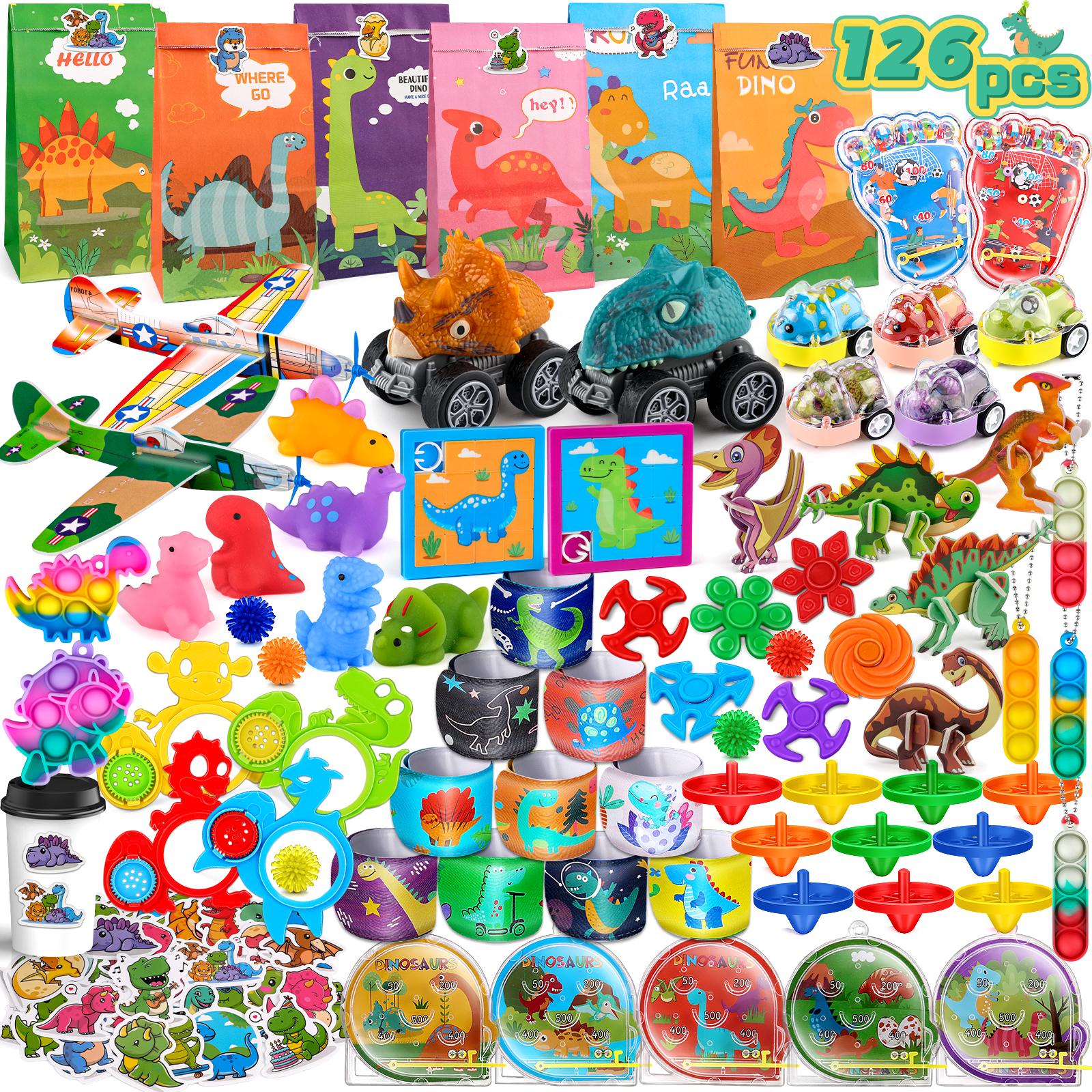 Bulk 126PCS Fun Novelty & Toys Assortment| Party Favor,Giveaways,Prizes ...