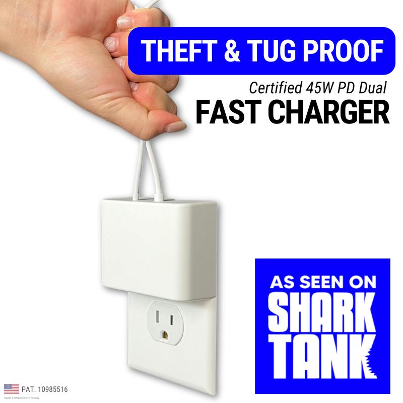 Permaplug Charger Lock: Anti-Theft & Tug-Proof Phone Charger - TikTok Shop