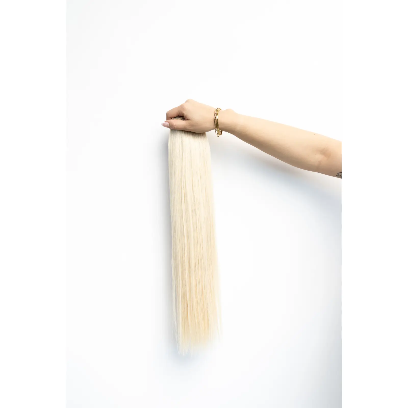 Hair Extensions - Tape-In #60 (Platinum) - TikTok Shop