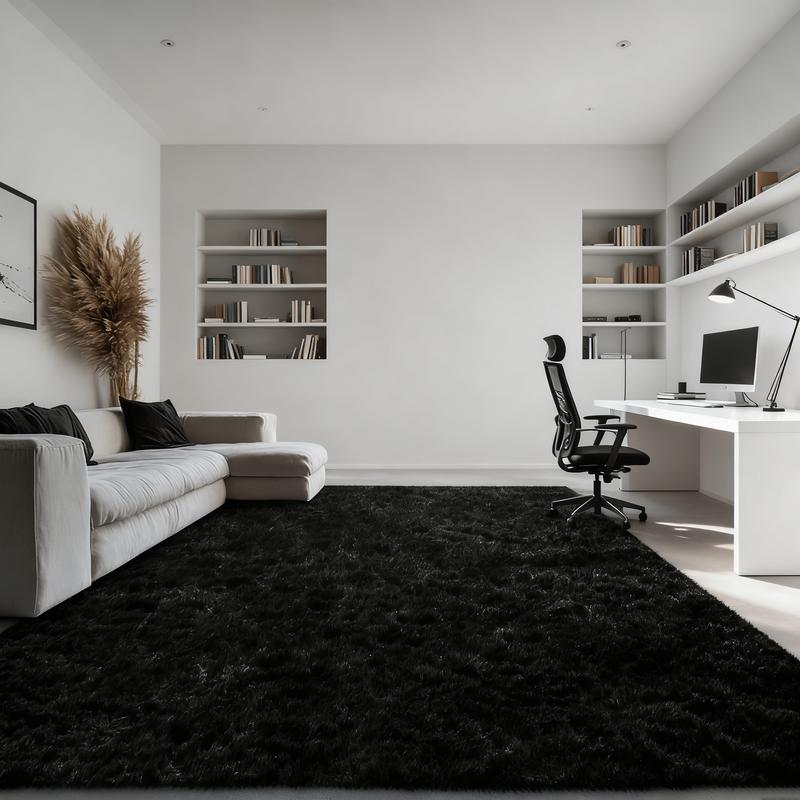 8x10 Plush Shag Area Rug for Living Room & Bedroom - TikTok Shop