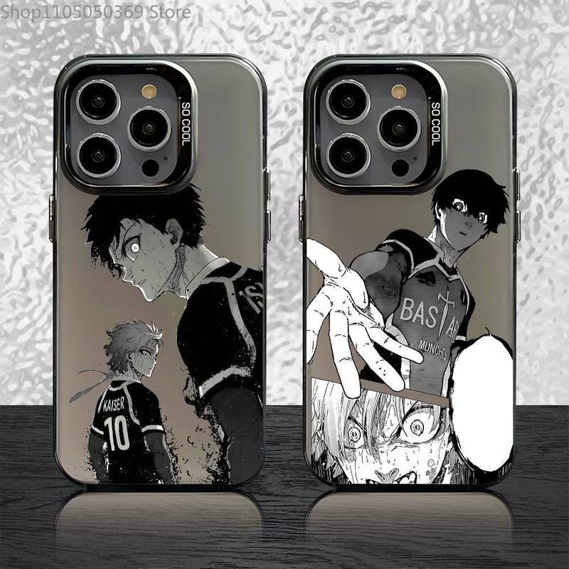 Kaiser Isagi Yoichi B-Blue L-Lock Phone Case For iPhone 17,16,15,14,13 ...