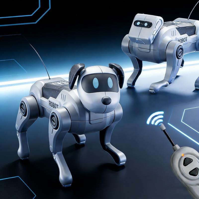 Smart DIY Remote Control Robot Dog Toy, Educational Kids Assembly Kit ...