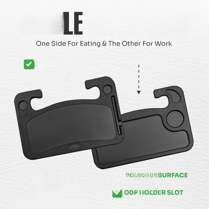 Steering Wheel Desk Tray for Eating, Laptops - Hooks Onto Most Vehicle ...