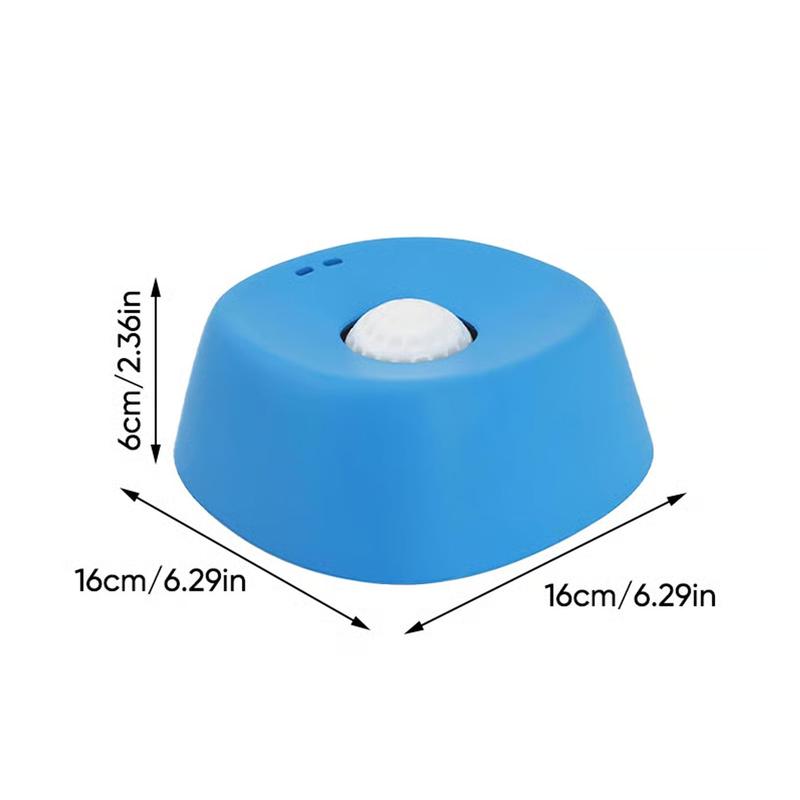 Slow-Feed Liquid Dog Bowls with Rolling Ball, Spill-Resistant Dog Lick ...