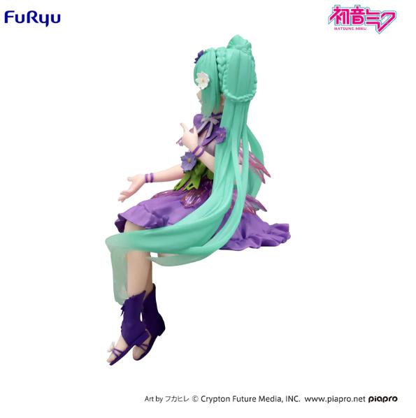 Hatsune Miku Flower Fairy Cosmos Purple Color Ver. Noodle Stopper Figure