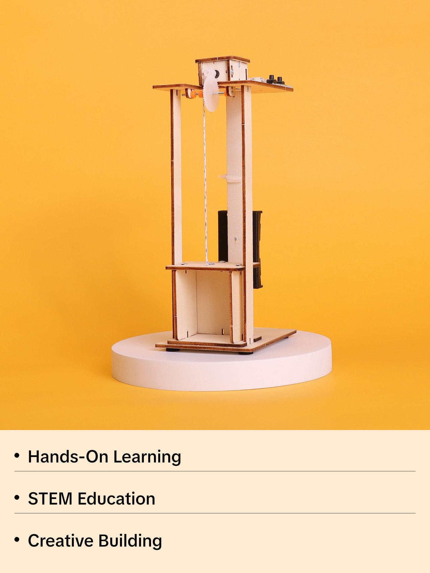 Electric Elevator DIY Kit, Educational STEM Toys, Science Kit - TikTok Shop