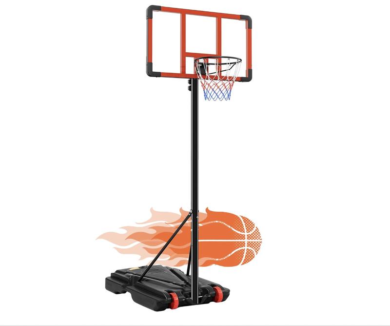 Height Adjustable Basketball Hoop System, Portable Indoor Outdoor ...