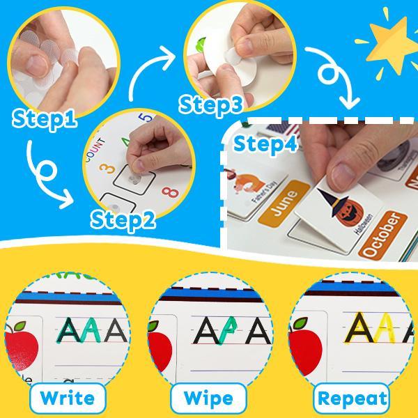 Montessori Busy Book 30 Themes for Kids, Interactive Learning ...