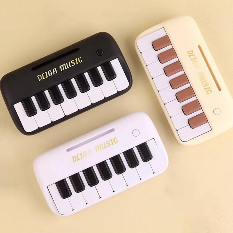Mini Pocket Handheld Piano Toy, 1 Count Portable Mini Keyboard ...