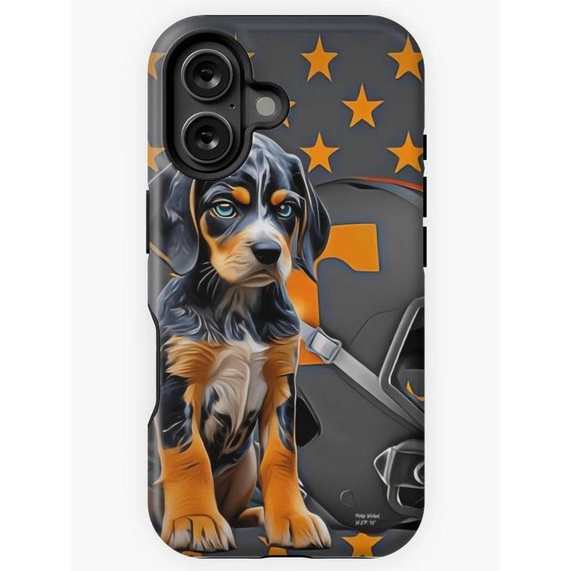 Tennessee Bluetick, Orange Stars Phone Case Protection, Shockproof For ...