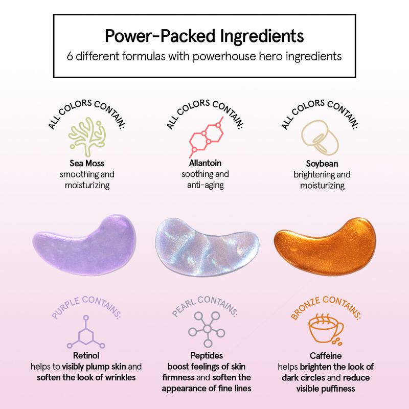 Under Eye Masks – 18 Pairs for Dark Circles, Puffy Eyes, Wrinkles ...