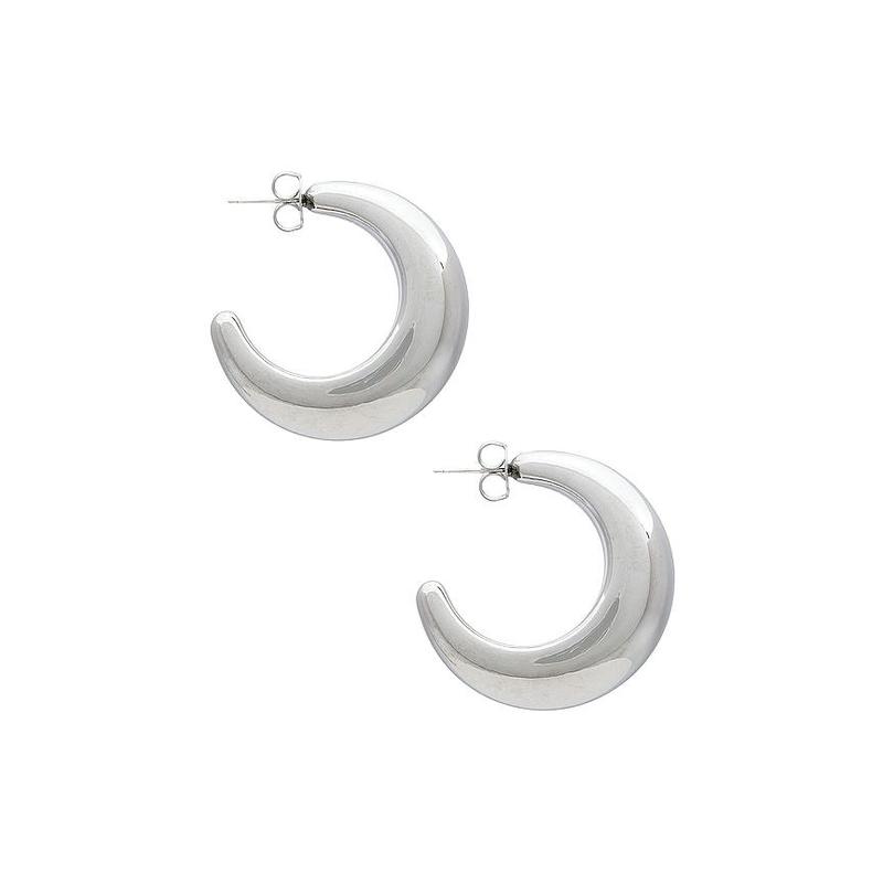 SHASHI Tsuki Hoop in Gold