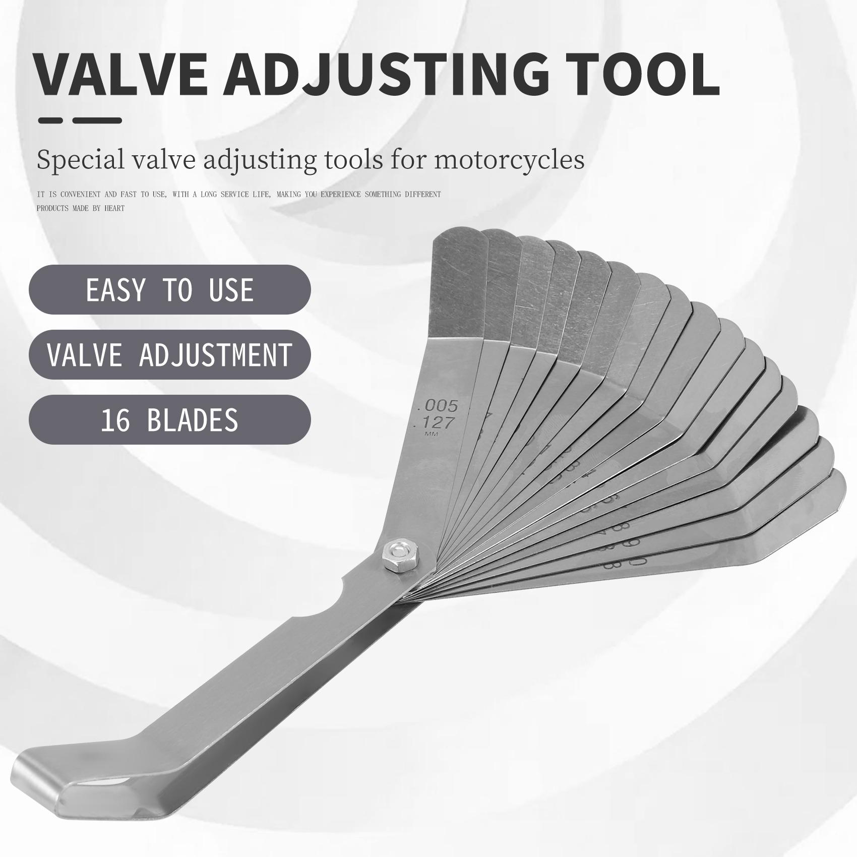 3-Piece Engine Valve Screw Adjusting Spanner Mechanic Tool Set, Valve ...