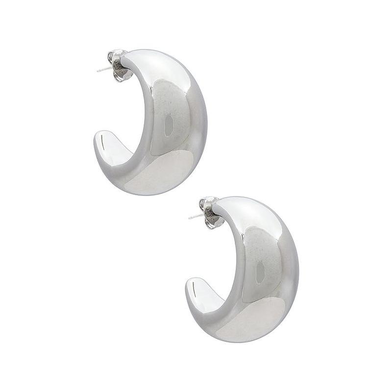 SHASHI Tsuki Hoop in Gold