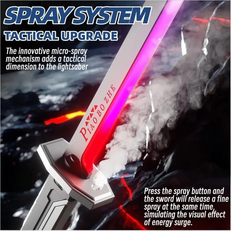 Sparkblade Sword with Sparks Smoke 7-Color LED Lighting Effects Sound ...