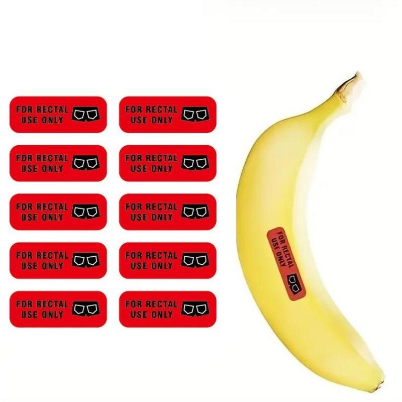Rectal Use Only Sticker, 200pcs/set Waterproof Self Adhesive - TikTok Shop