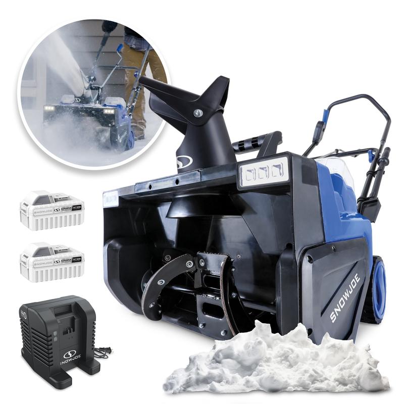 Snow Joe 24V-X2-SB22 48-Volt* MAX IONMAX Cordless Single-Stage Snow ...