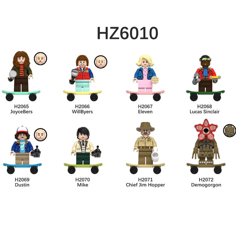 Stranger Thing Building Block Mini-Figure Set Demon Eleven TV Series ...